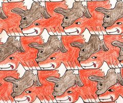 Tessellation Art Project Gallery - EscherMath